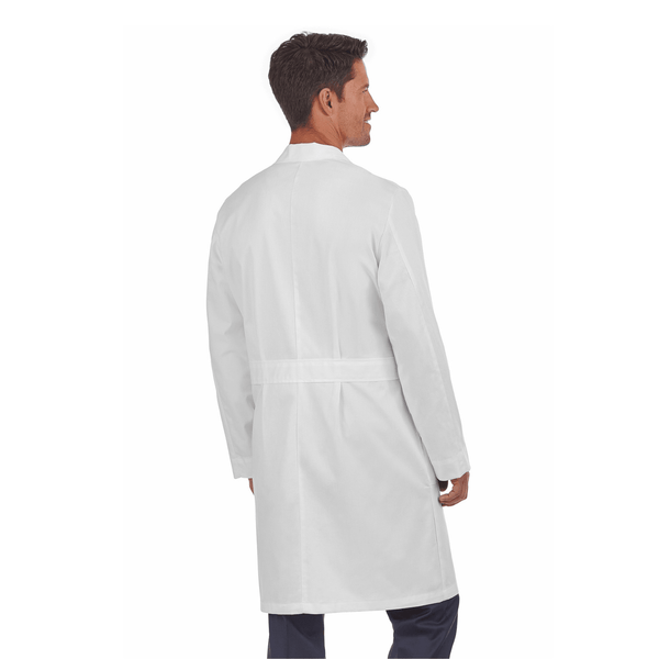 META Labwear 40" Men's Knot Button iPad Lab Coat - 762 – Fine Scrubs