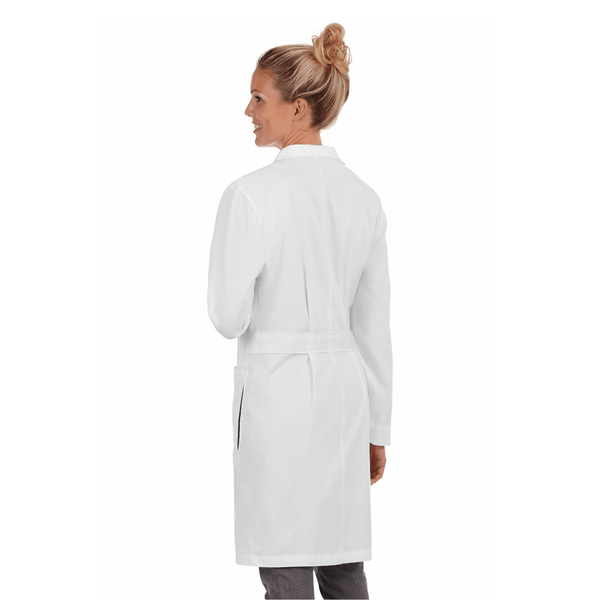 META Labwear 38" Women's Knot Button iPad Lab Coat - 763 – Fine Scrubs